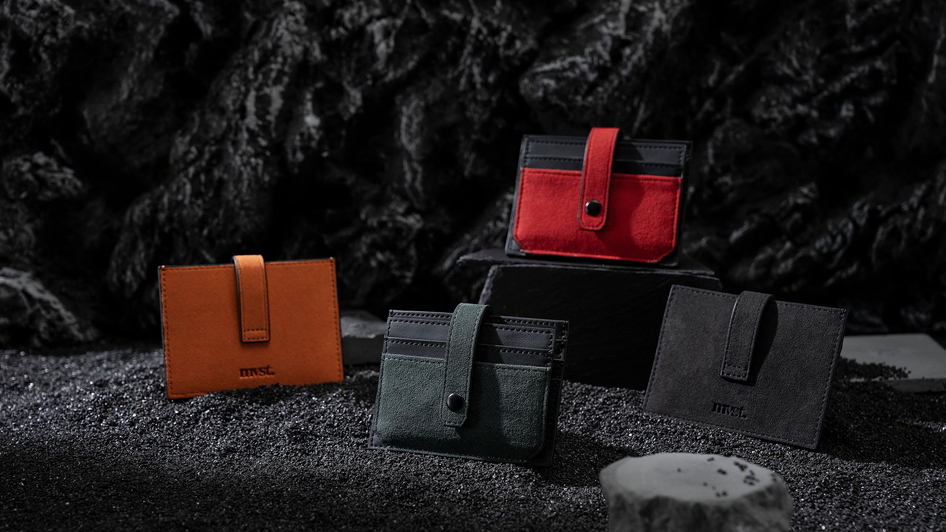RFID-Blocking Alcantara Slim Wallet